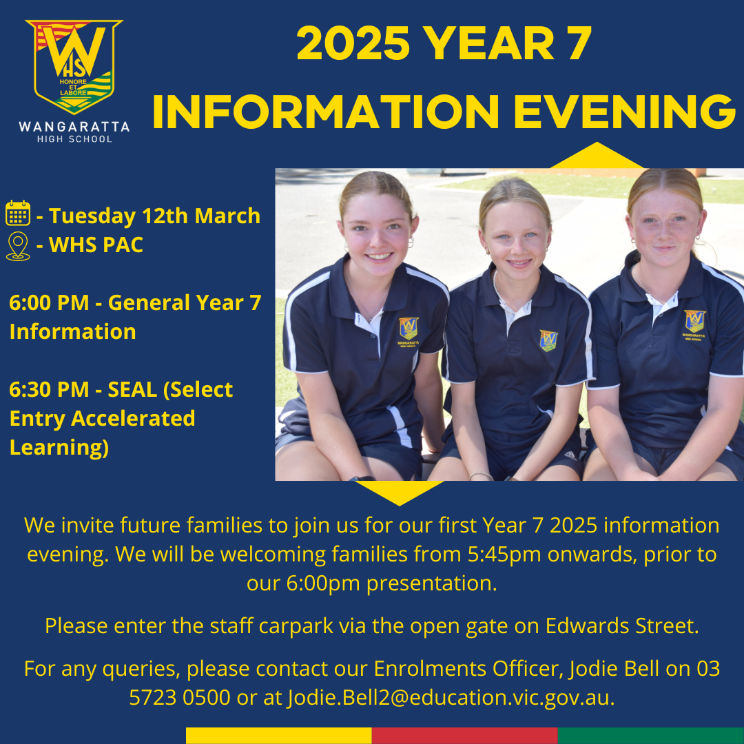 Enrolment – Wangaratta High School